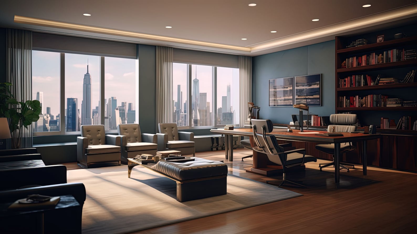 7 Pack of Modern Lawyer Law Firm Office Style Zoom Backgrounds! Unique ...