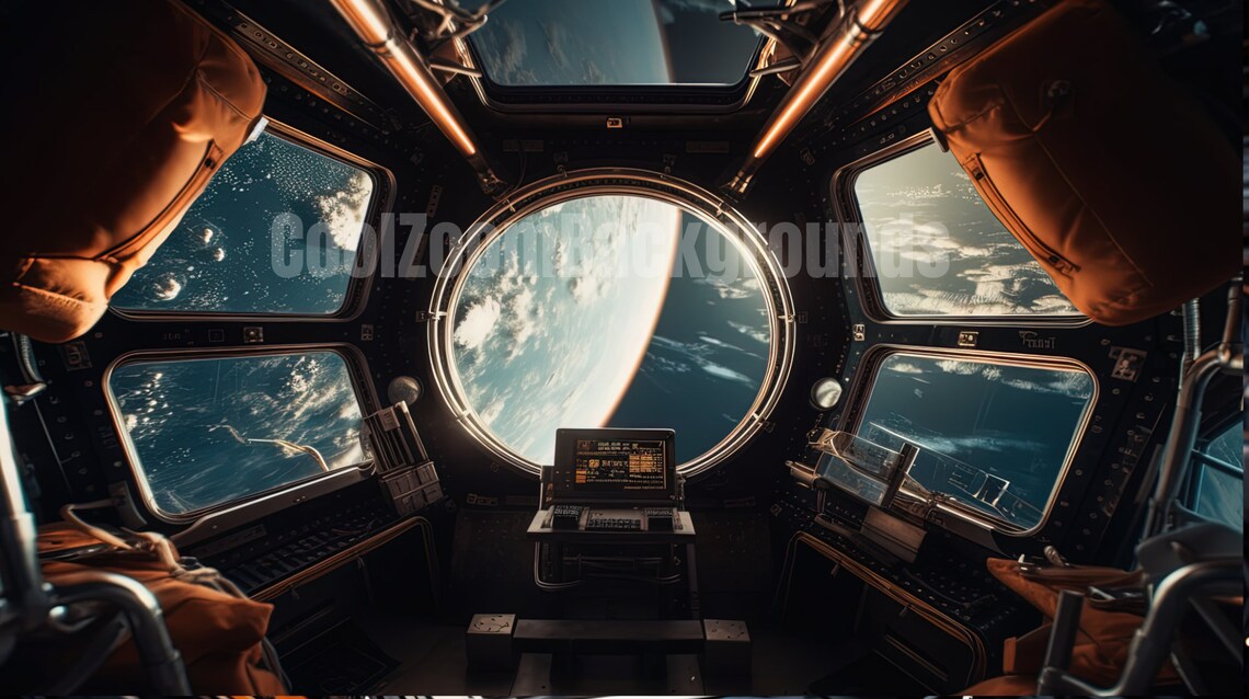 International Space Station Zoom Background 4 Pack! Unique Zoom ...