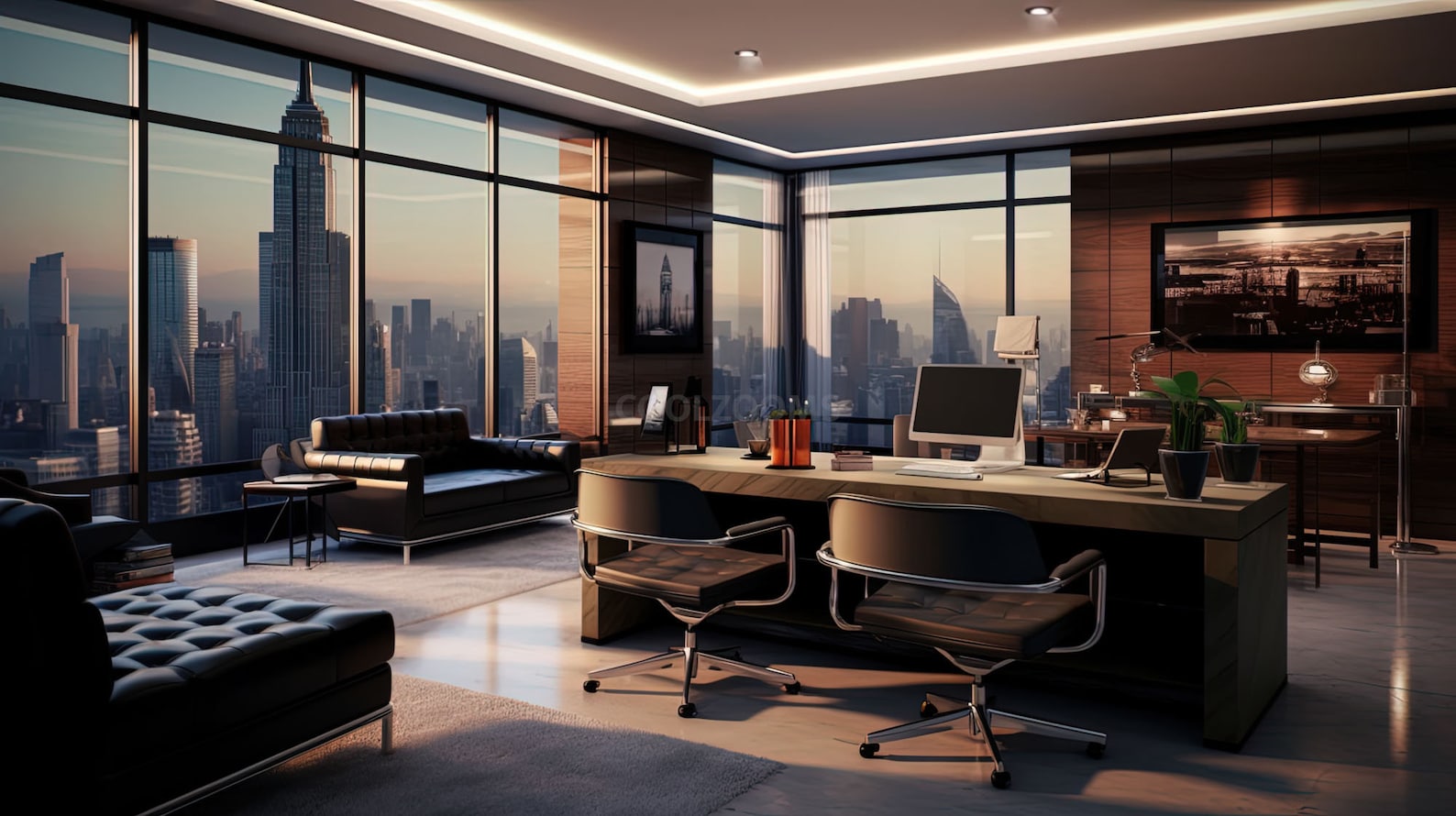 7 Pack of Modern Lawyer Law Firm Office Style Zoom Backgrounds! Unique ...