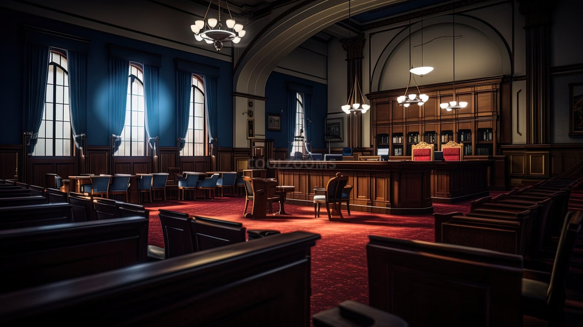 20 Pack of Courtroom Courthouse Zoom Backgrounds, Version 1! Unique ...