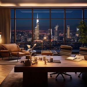 7 Pack of Modern Lawyer Law Firm Office Style Zoom Backgrounds, Version ...