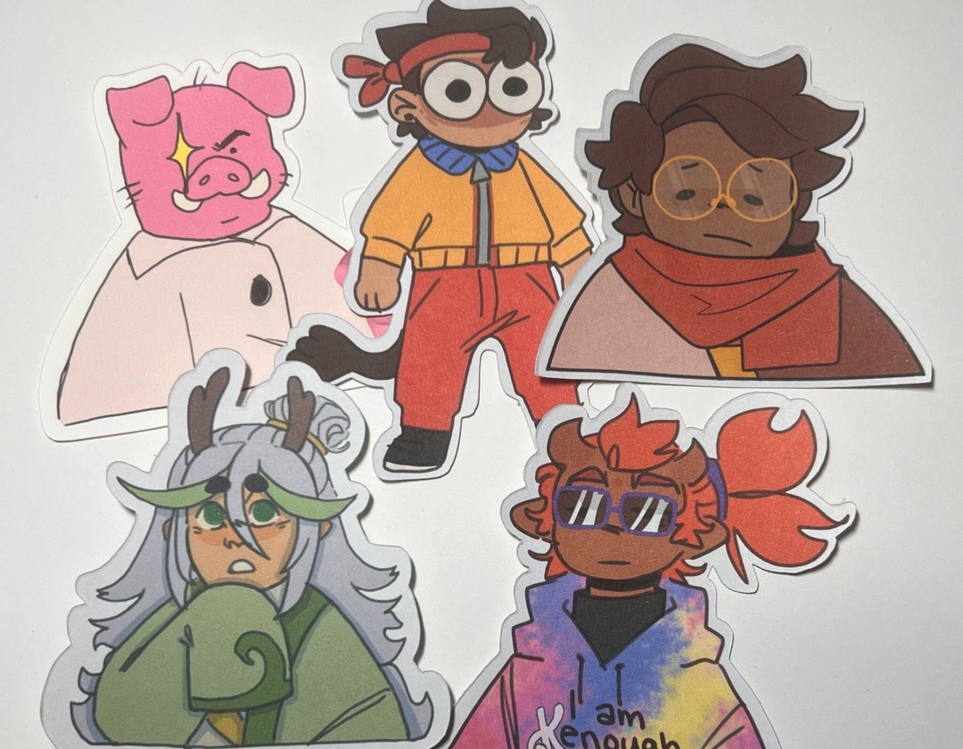 Silly LMK Paper Stickers - Etsy