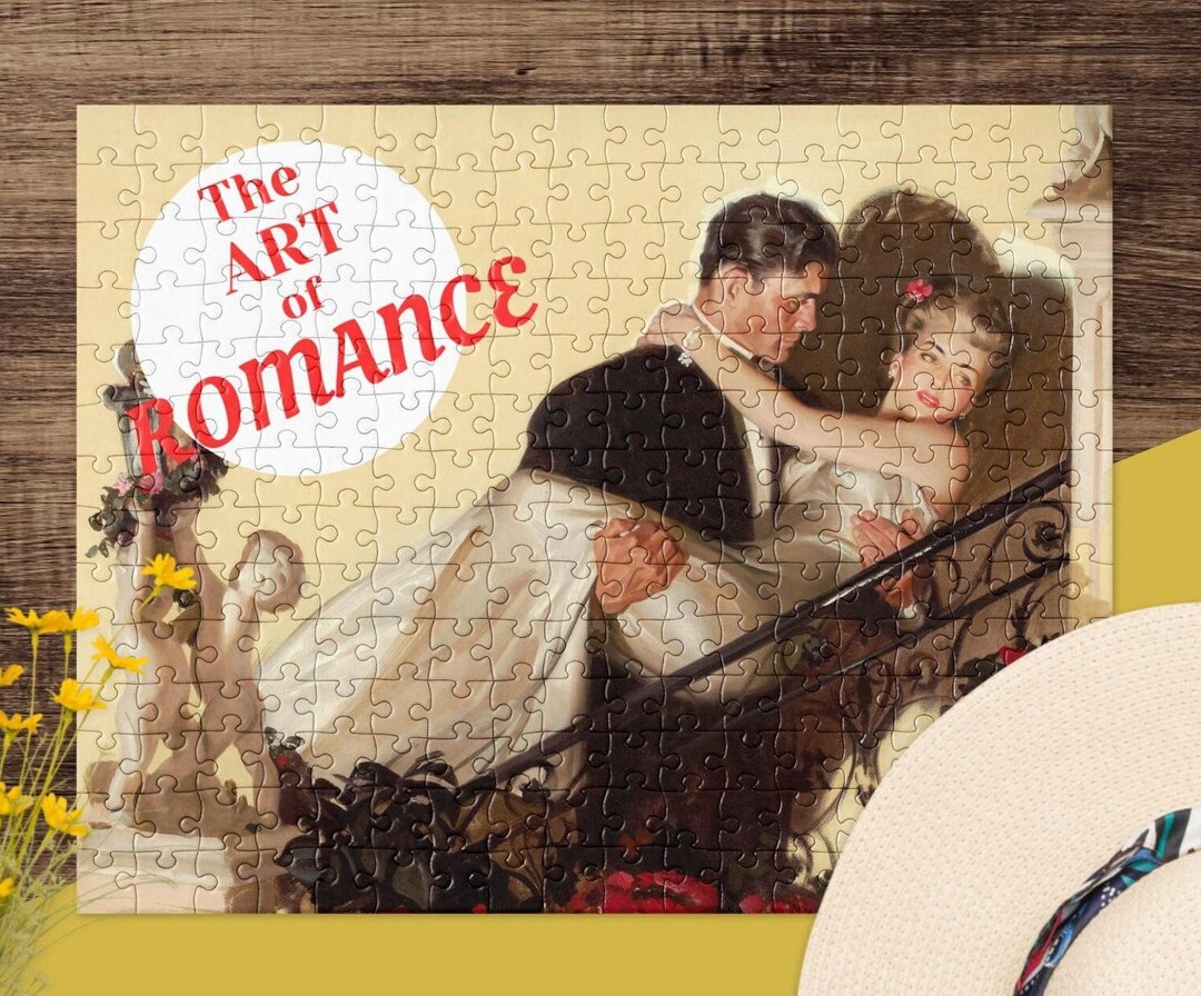 The Art of Romance Valentine's Day Jigsaw Puzzle the Tom Lovell ...