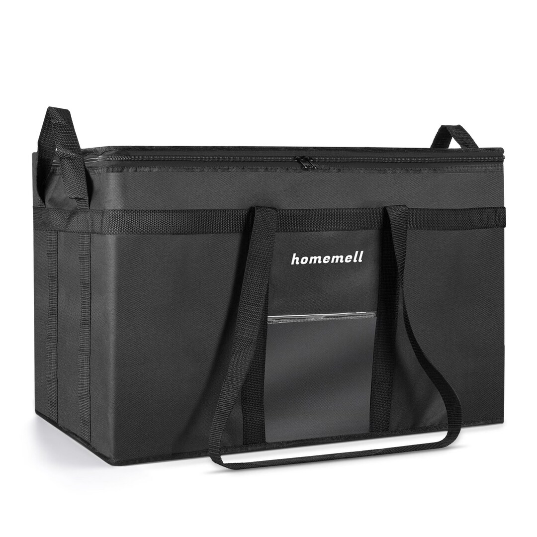 Homemell Insulated Food Delivery Bag XXXL Hot Pizza Delivery Bags Large ...