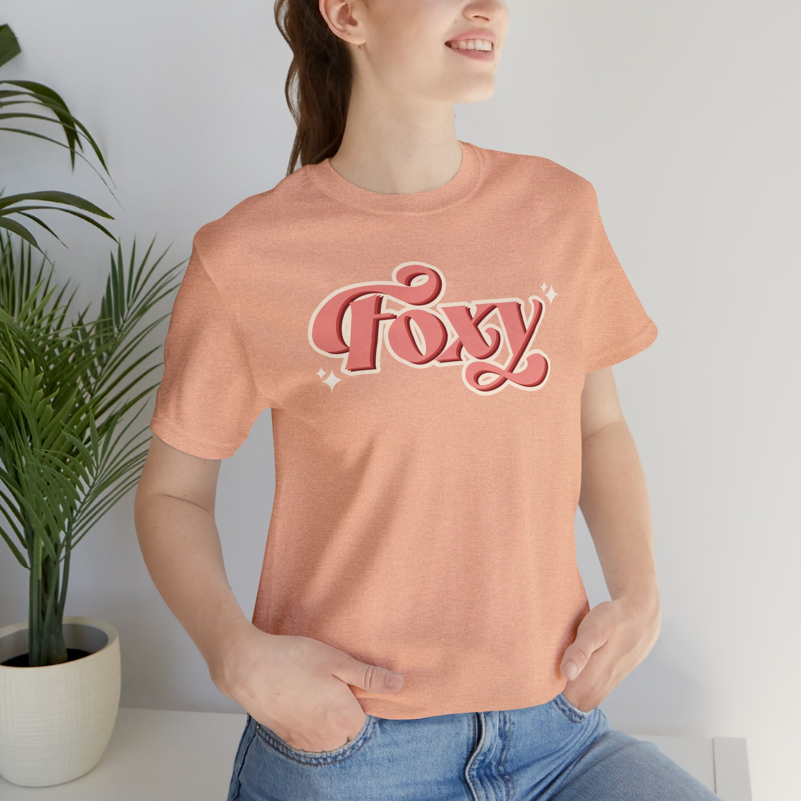 FOXY Unisex Tee | Retro Apparel | 1970s Inspired Design | Vintage ...