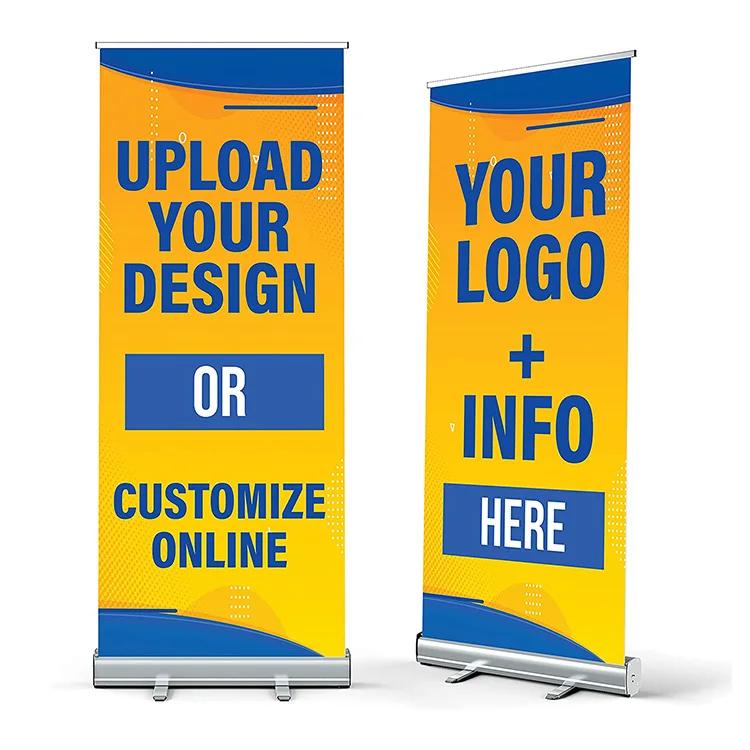 Custom Roll/pull-up Banner Stands | Personalized Banners for Trade Show ...