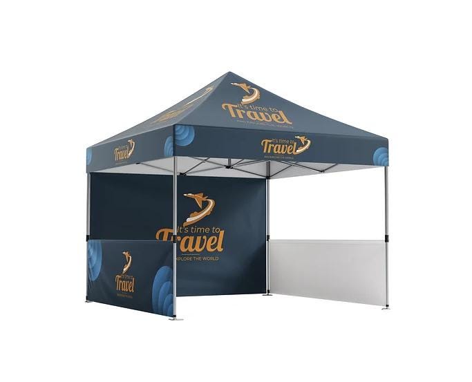 Custom Logo Canopy Tent | Heavy-duty Trade Show Display | Personalized ...