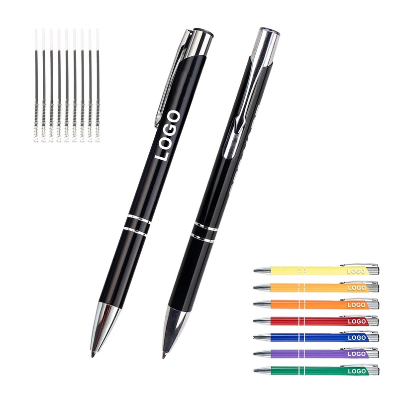 Custom Laser Engraved Aluminum Pens | Bulk Wholesale Promotional ...