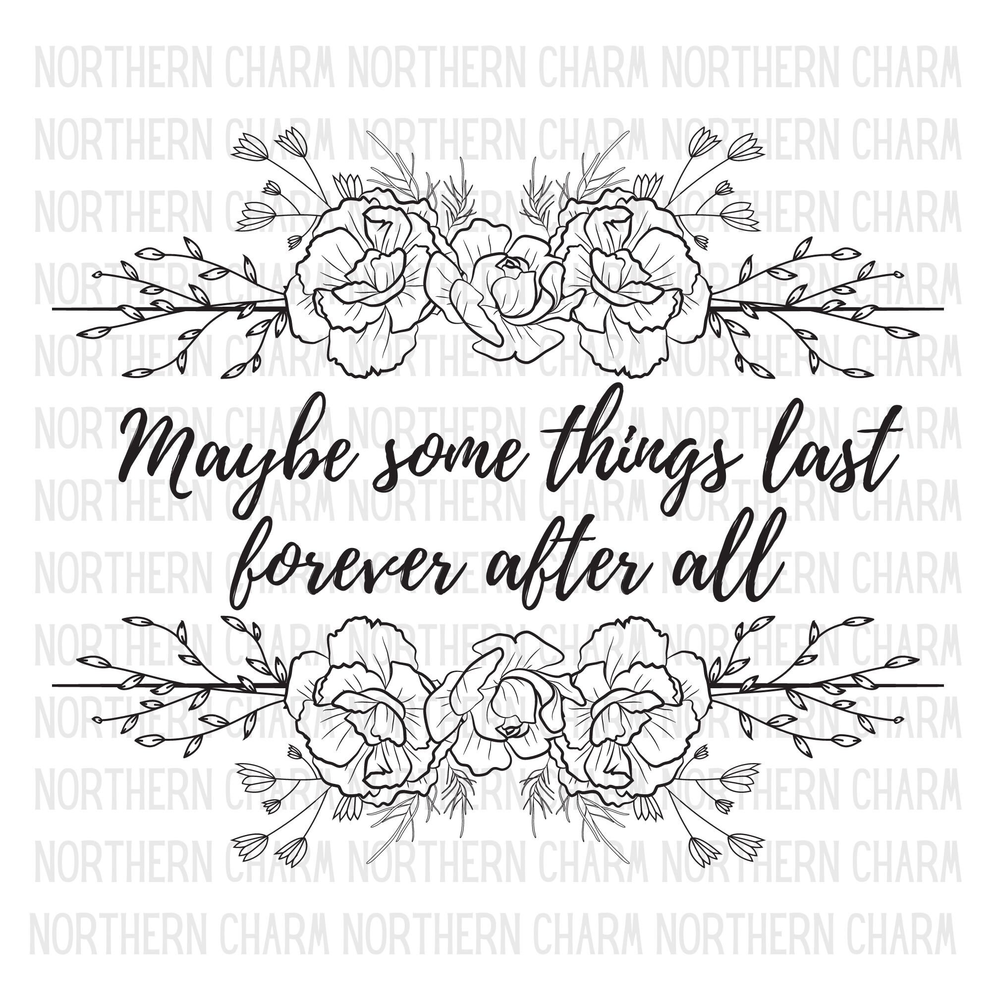 Forever After All Cut File / SVG / PNG / Cricut / Silhouette / - Etsy