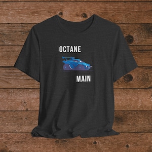 Octane Main Shirt, Gaming Gifts, Loose Fit Cotton T-shirt, Car Soccer ...