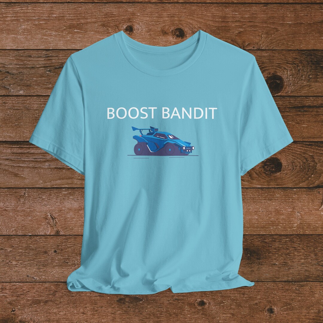 Boost Bandit Car Soccer T-shirt, Gaming Gifts, Funny Loose Fit Cotton ...