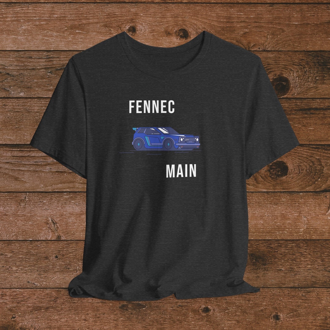 Fennec Main Shirt, Gaming Gifts, Loose Fit Cotton T-shirt, Car Soccer - Etsy