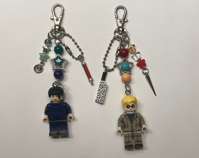 Jjk Minifig Keychains - Etsy