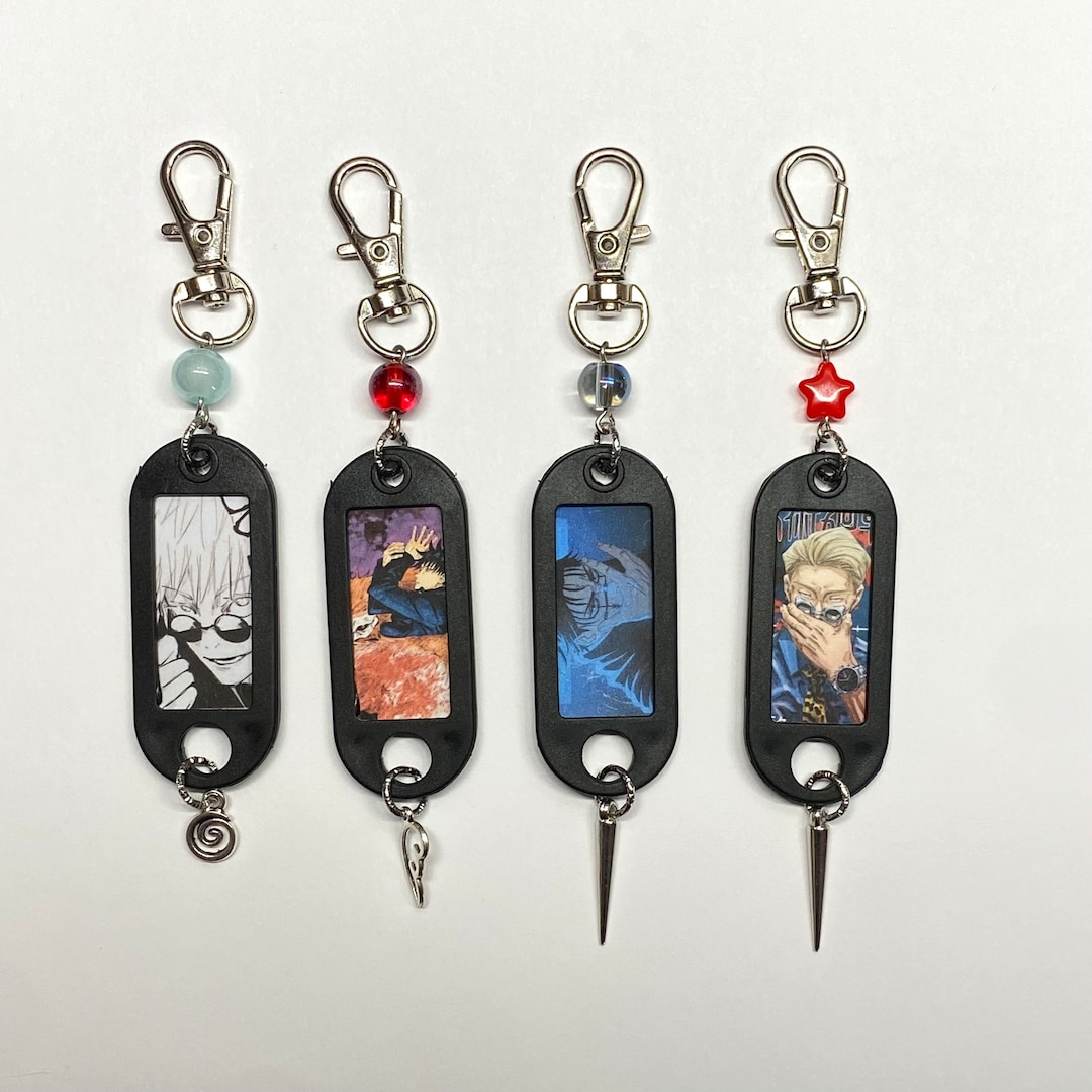 Jjk Keychains (16 Variations) - Etsy