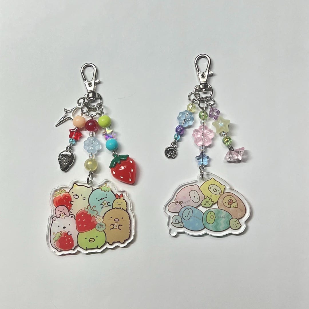 Sumikko Gurashi Keychains - Etsy