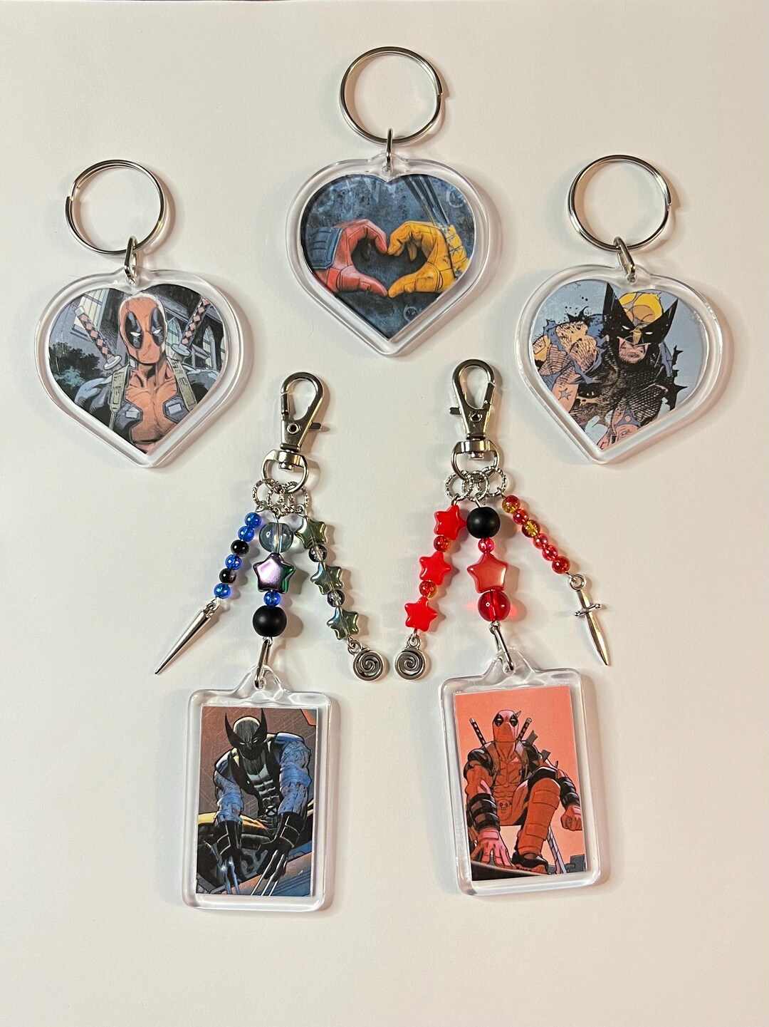 Deadpool & Wolverine Keychains - Etsy