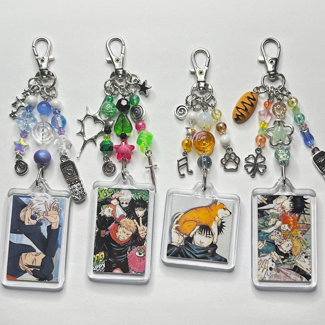 Jjk Keychains - Etsy