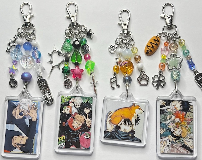 Jjk Keychains - Etsy