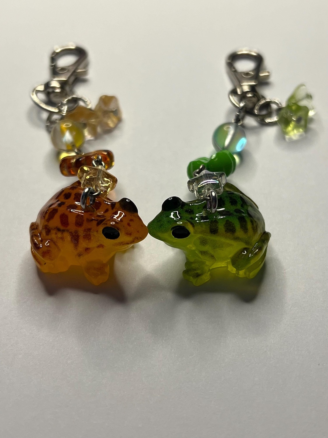 Frog Keychains - Etsy
