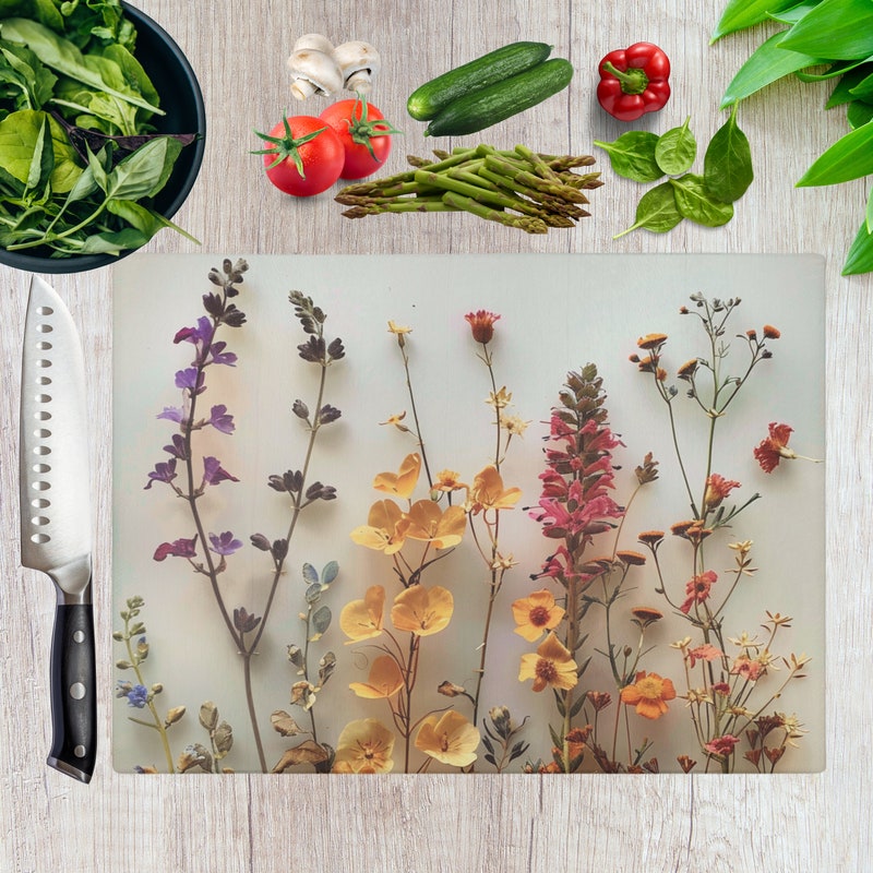 Glass Cutting Board - Etsy