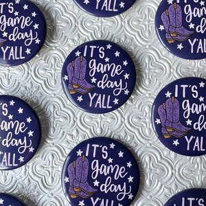 KSU Its Gameday Yall Button - Etsy