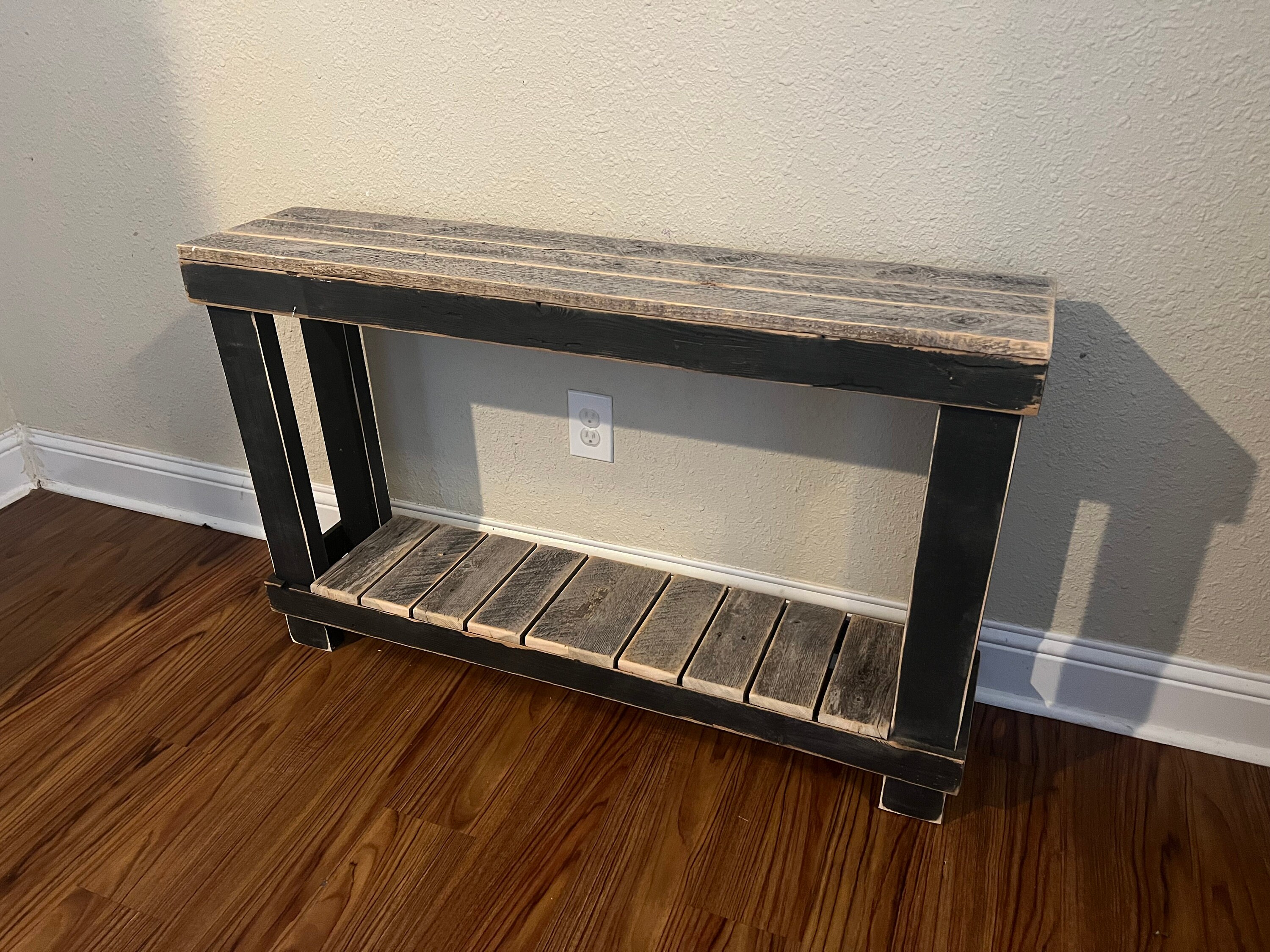 Reclaimed Wood Entry Table - Etsy