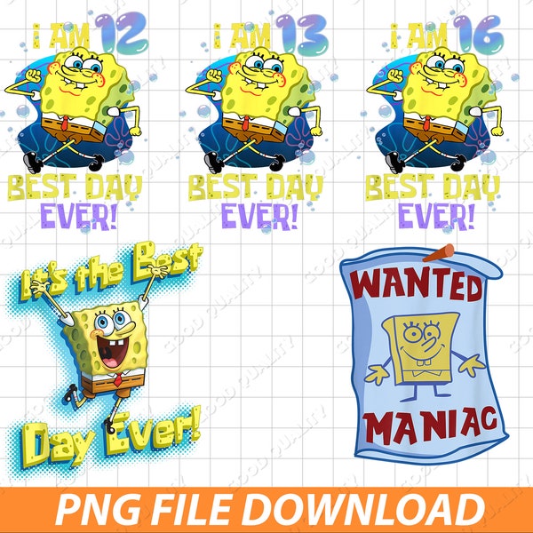 Best Day Ever by Spongebob - Etsy