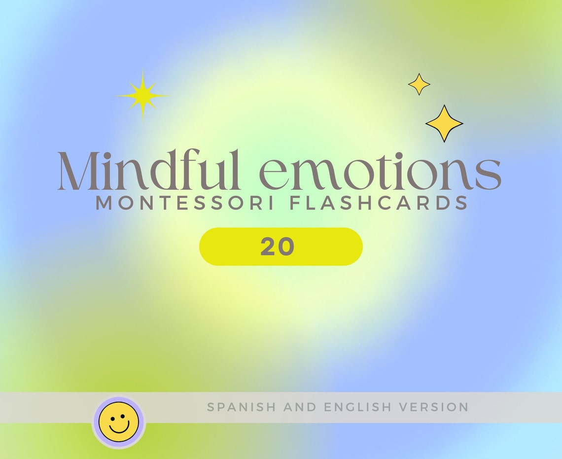 Mindful Emotions Montessori Flash Cards: Transform Toddler Routines ...