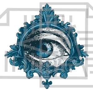 Whimsical Eyes Pack - 40 X Weird Eyes PNG, Dark Academia Art, 10 X Junk ...