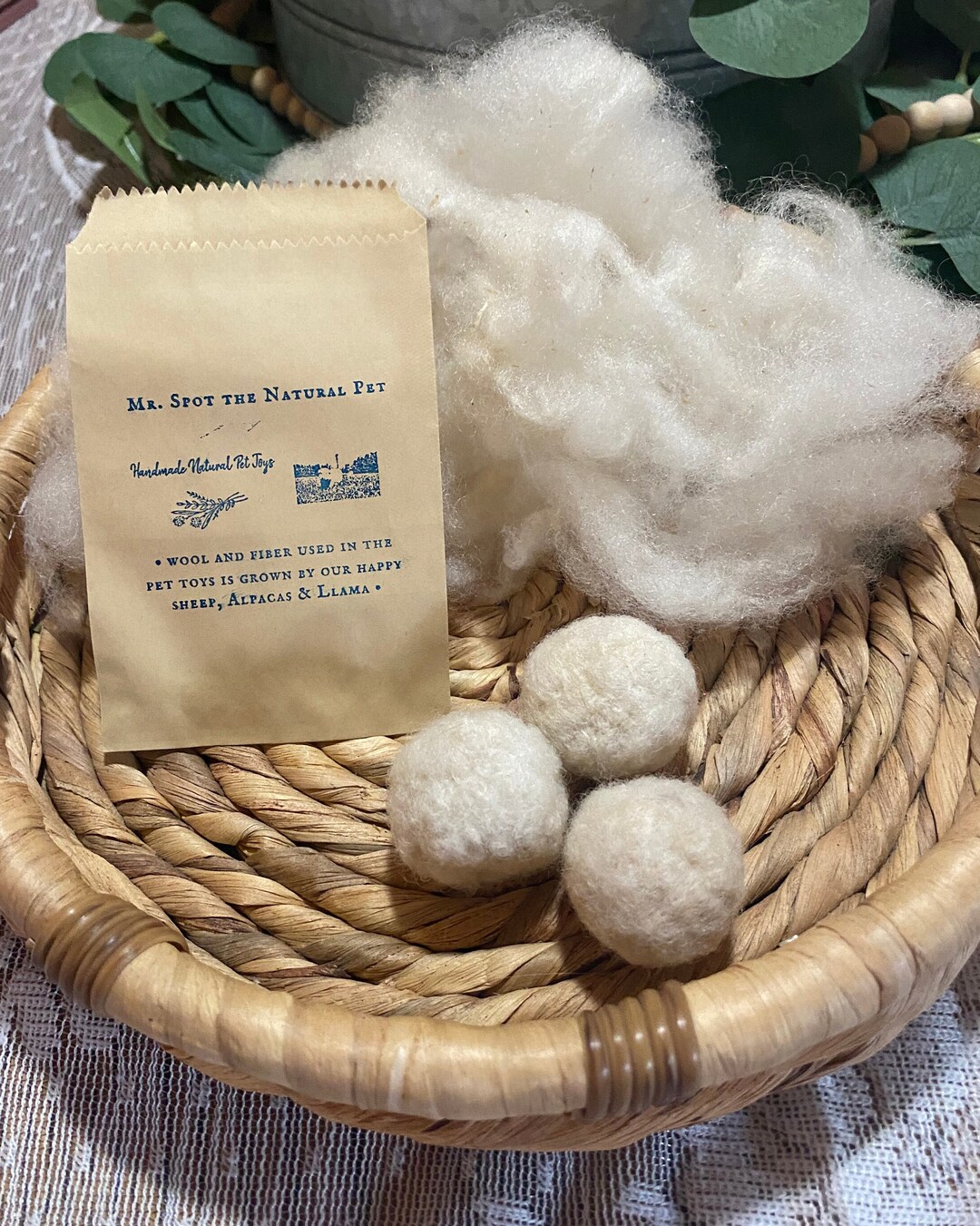 Handmade Wool Cat Toys - Etsy