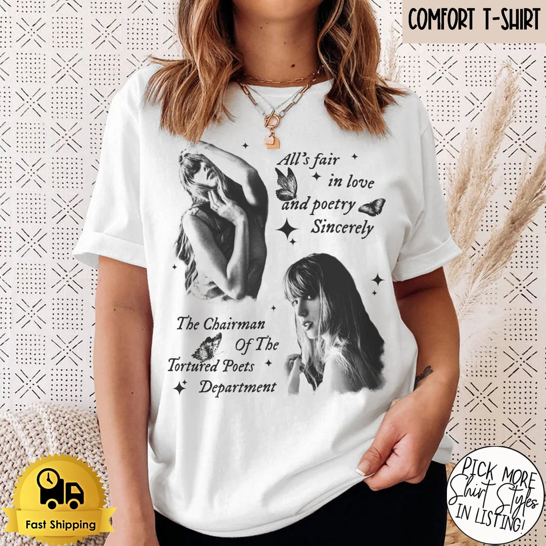 Comfort Colors® TTPD New Album Shirt, the Tortured Poets Department ...