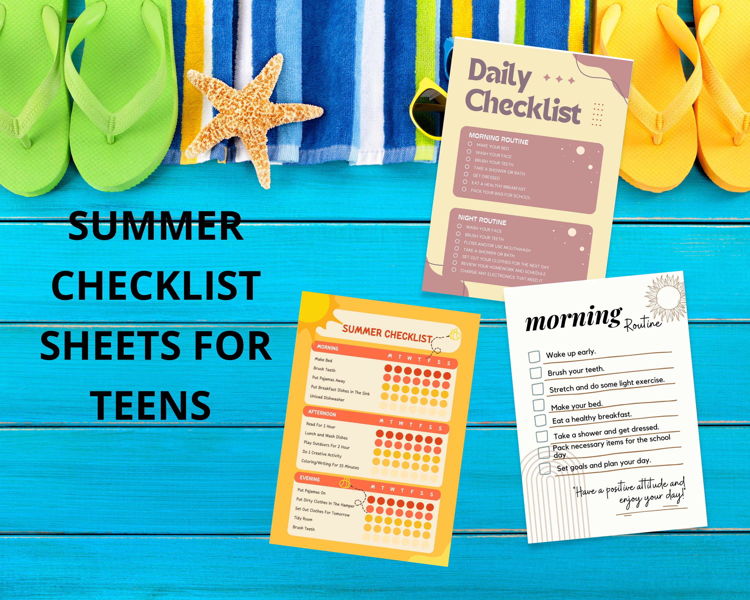 Teen Summer Checklists: Your Ultimate Guide to an Epic and Productive ...