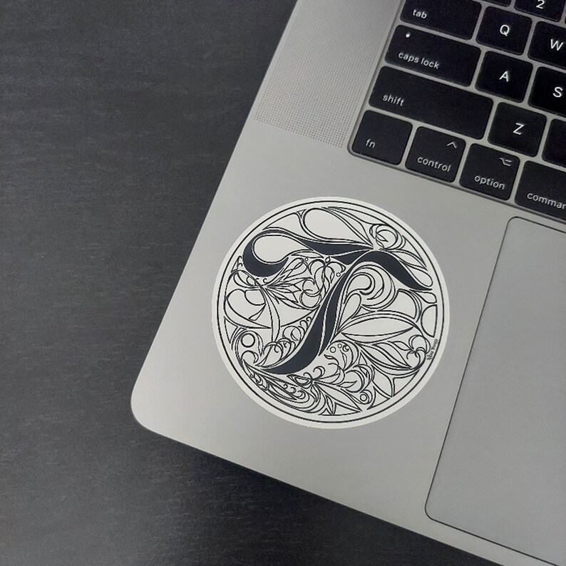 Letter T Matte Vinyl Glossy Holographic 3 X 3 Sticker - Etsy