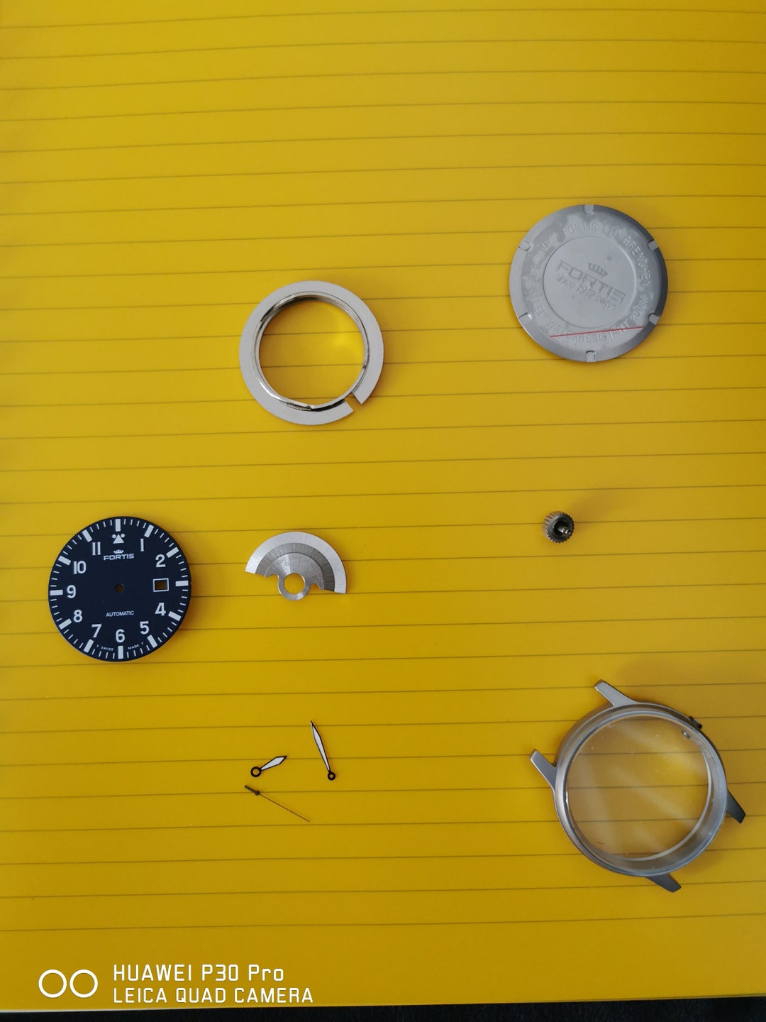 Fortis Case Mens Watch 40mm Blue Dial Complete Kit - Etsy