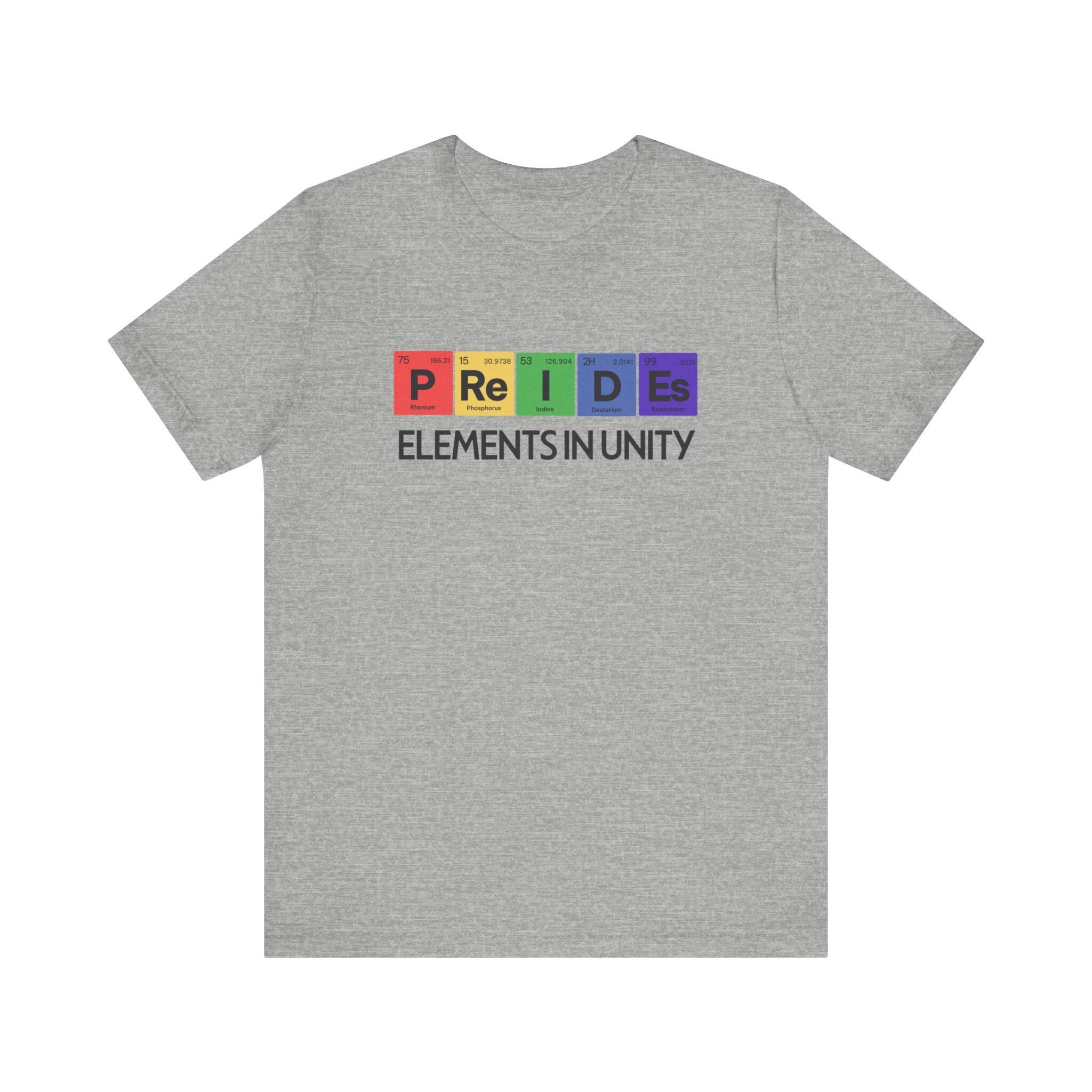 LGBTQ Tees Pride elements of Unity Periodic Table Design Gay Pride ...