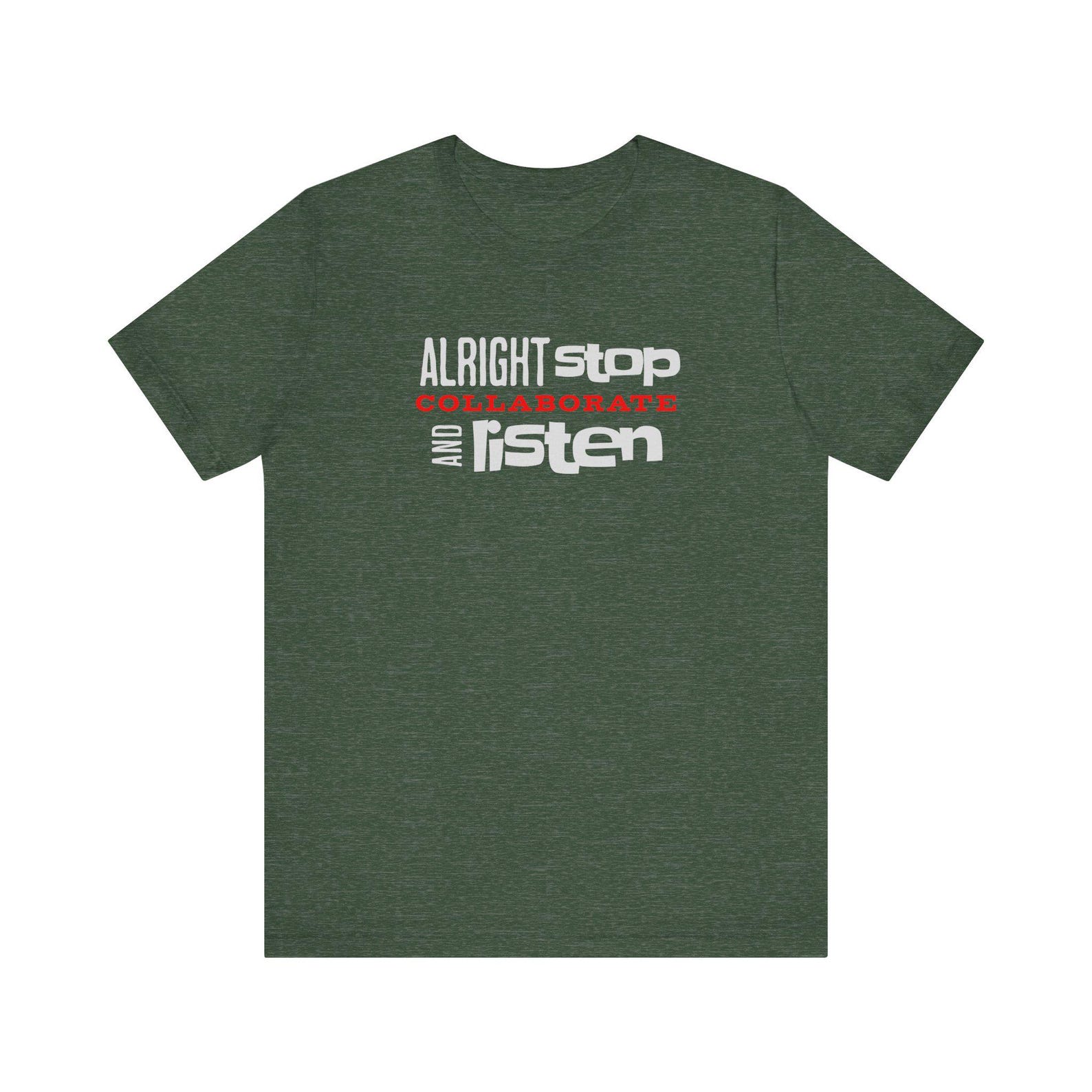 Alright Stop Collaborate and Listen T-shirt - Ice Ice Baby Inspired 90 ...