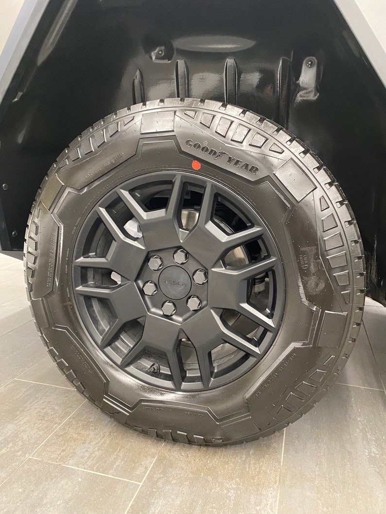 Tesla Cybertruck Wheel Center Caps & Wheel Lug Nut Cover Caps - Etsy