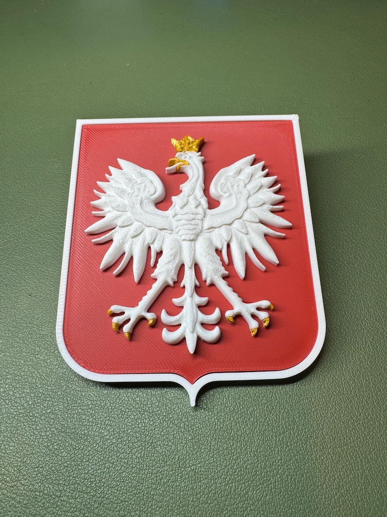 Polish Coat of Arms 3D Wall Art - Etsy