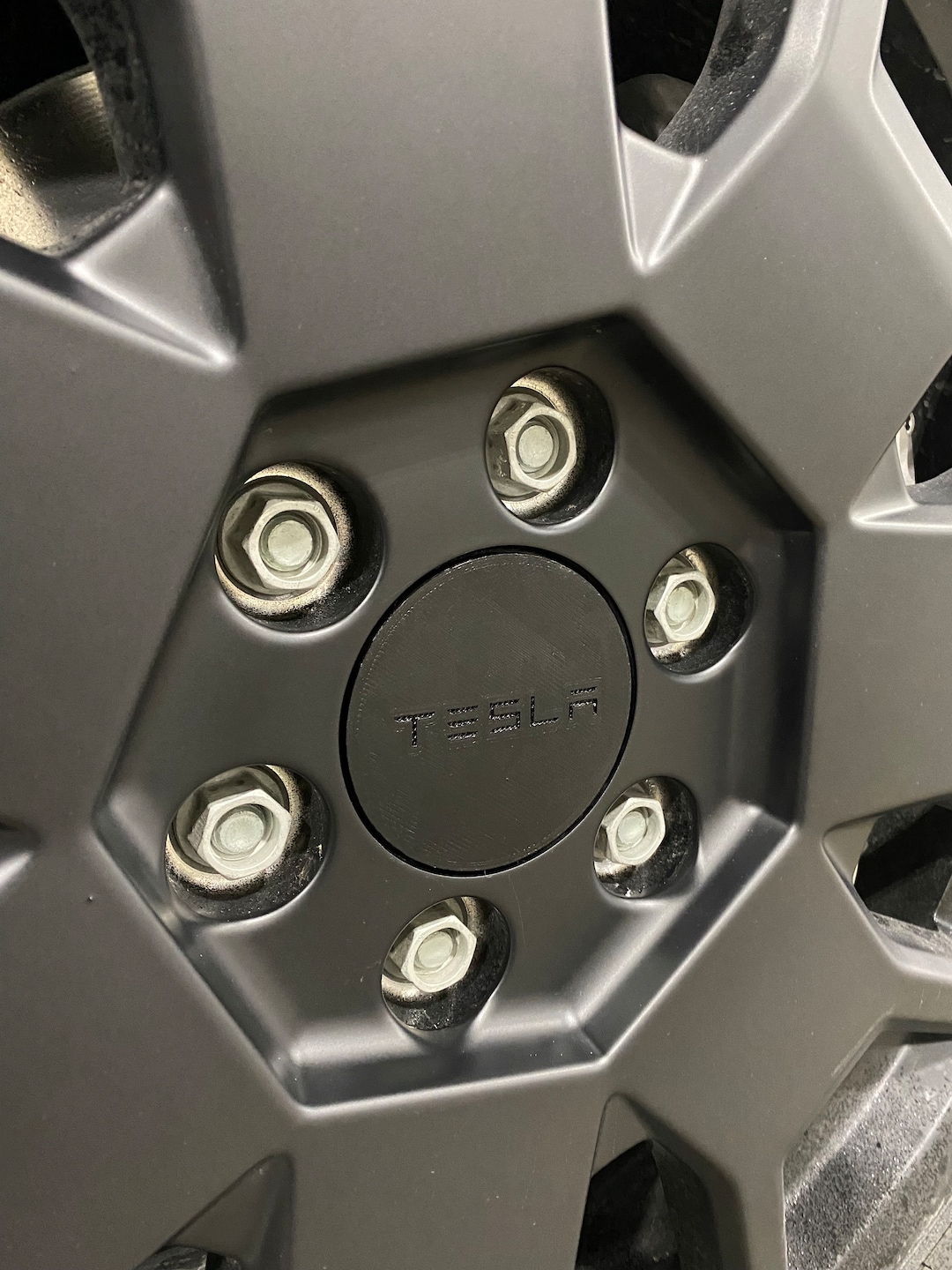 Tesla Cybertruck Wheel Center Caps & Wheel Lug Nut Cover Caps - Etsy