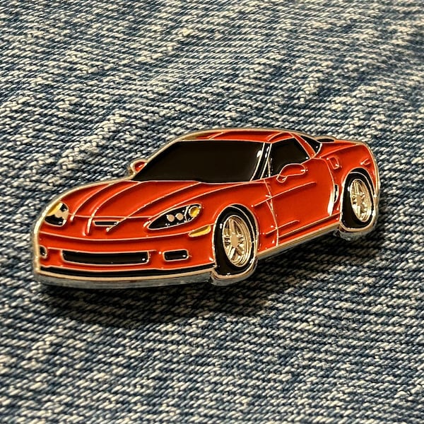 Corvette Pin - Etsy