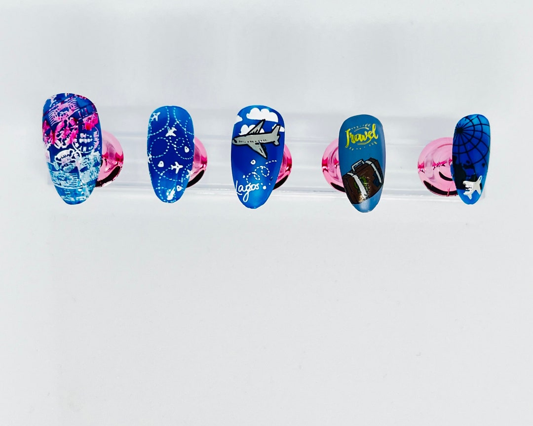 This N That | Fun Press on Nails | Instant Manicure | Domino Nails ...