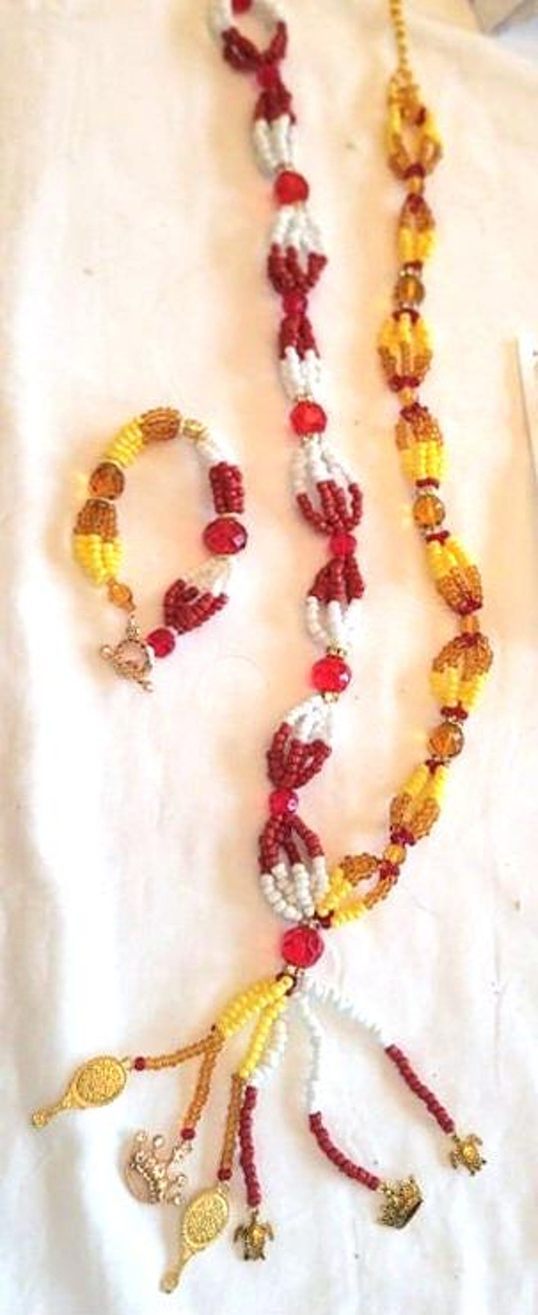 Collar E Ide De Shango Y Oshun - Etsy