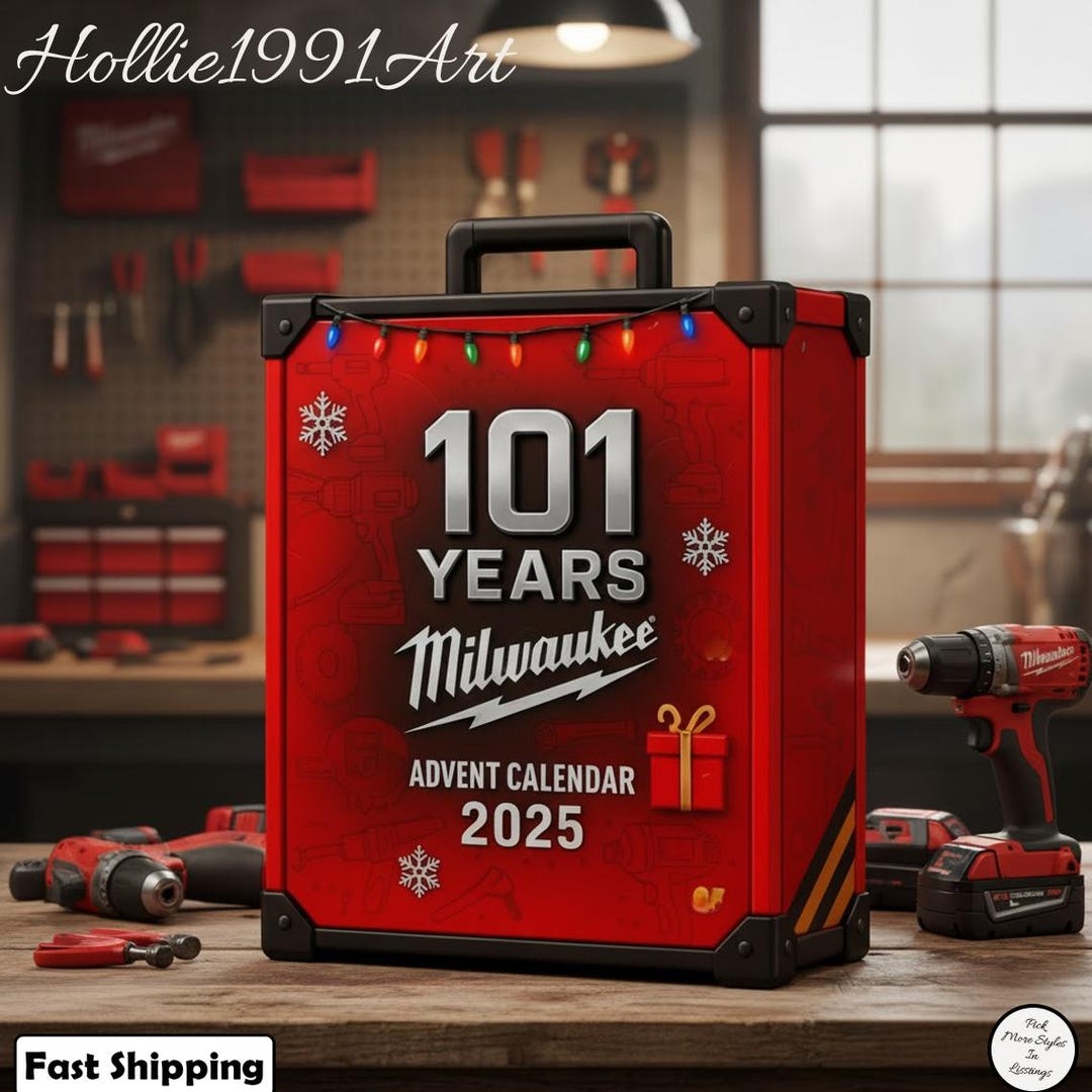 Advent Calendar 2025 Milwaukee Tools 101 Years Power Tools Gift ...