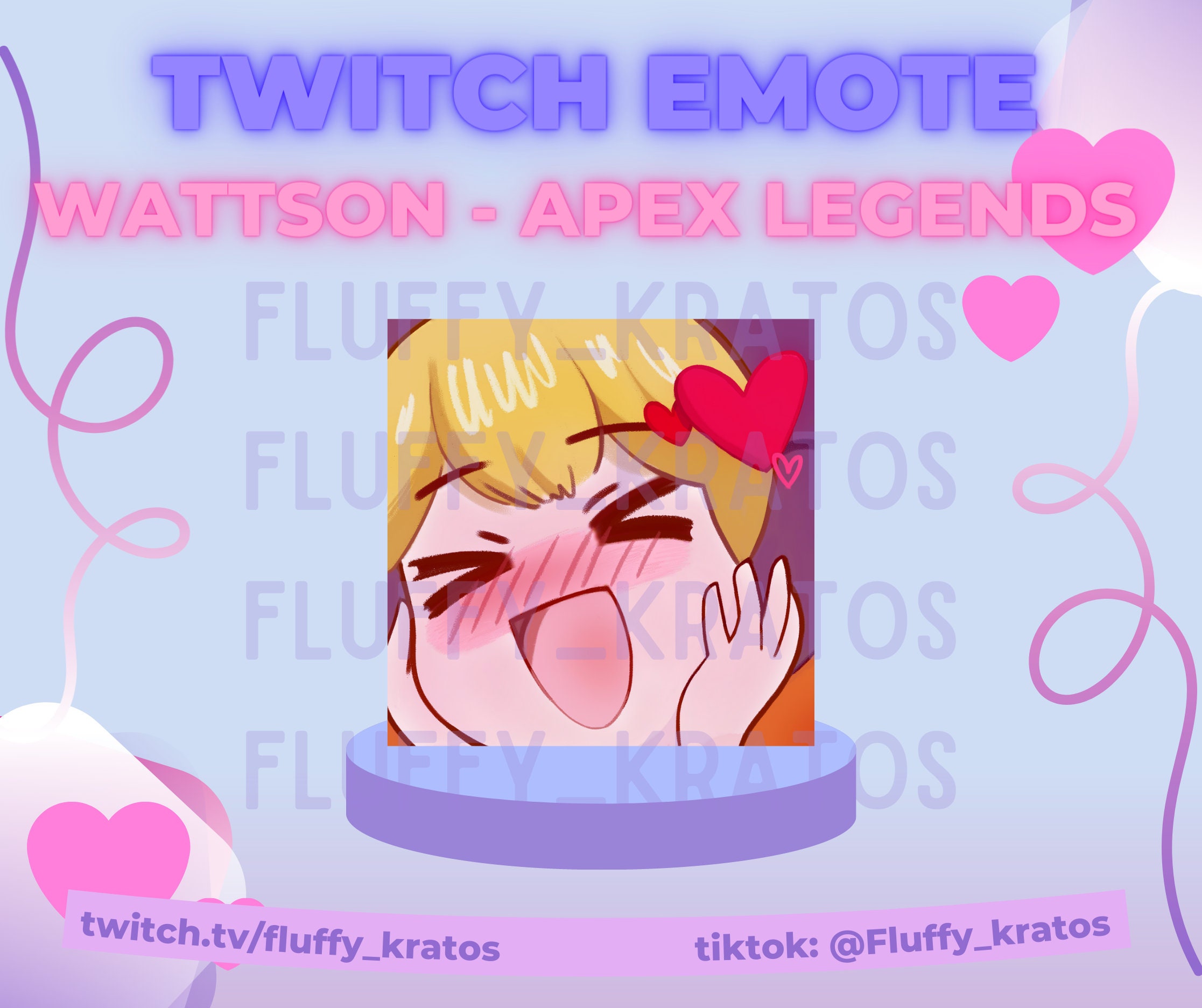 Wattson - Apex Legends (twitch Emote) Excited - Etsy