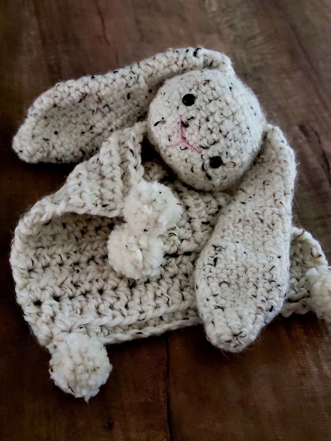 Bunny Rabbit Lovey Blanket - Etsy