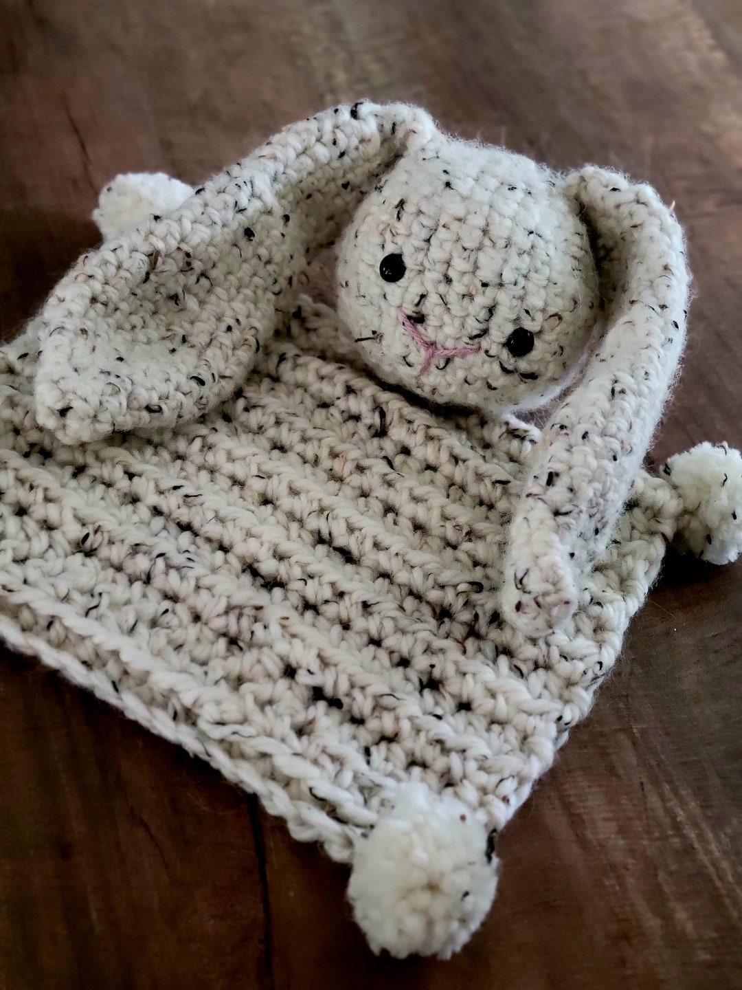 Bunny Rabbit Lovey Blanket - Etsy