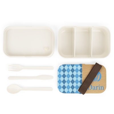 Personalized Bento Box for Prepster. Preppy Argyle Custom Lunch Box for ...
