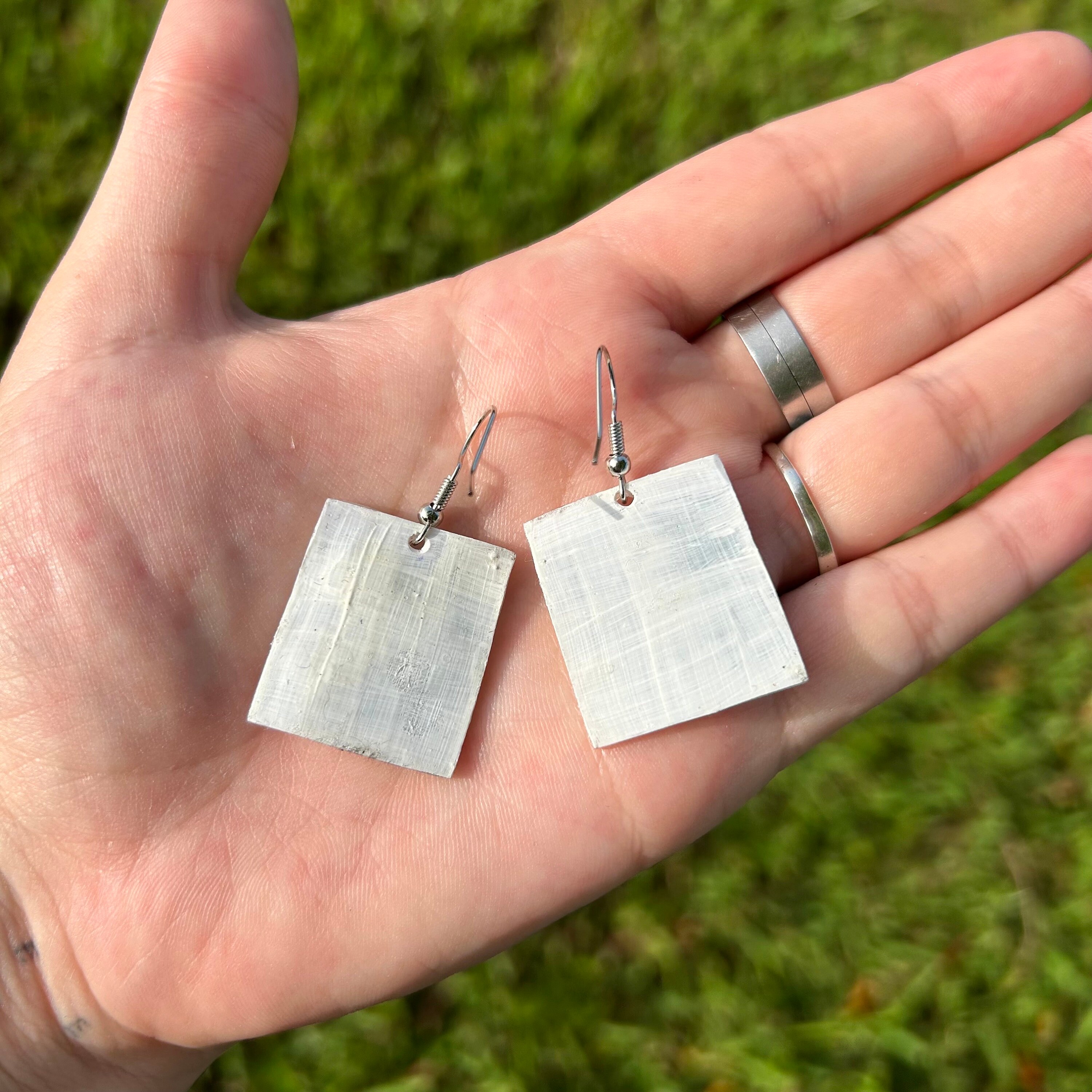 Rickroll Barcode Dangle Earrings // Gen Z Funny Creative Meme Jewelry ...