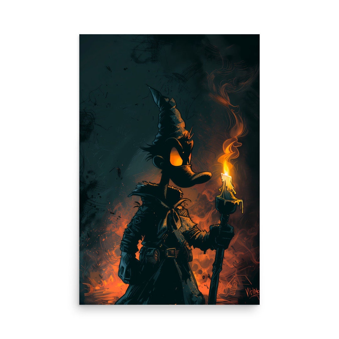 The Duck Wizard Pop Culture Dark Fantasy Darkest Dungeons & Dragons ...