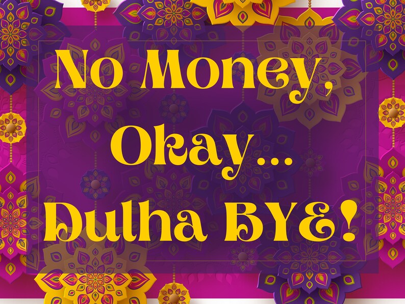 Desi Wedding Gate Dhora Signs - Etsy